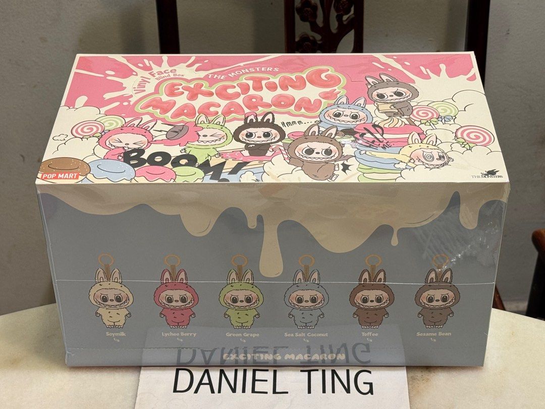 Original Labubu V1 Exciting Macaroon (Full Set) (Possible Contain ...