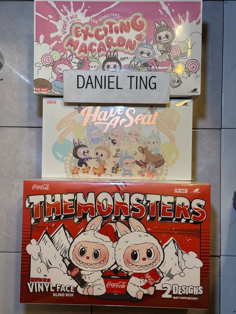 Original Labubu V1 Exciting Macaroon (Full Set) (Possible Contain ...