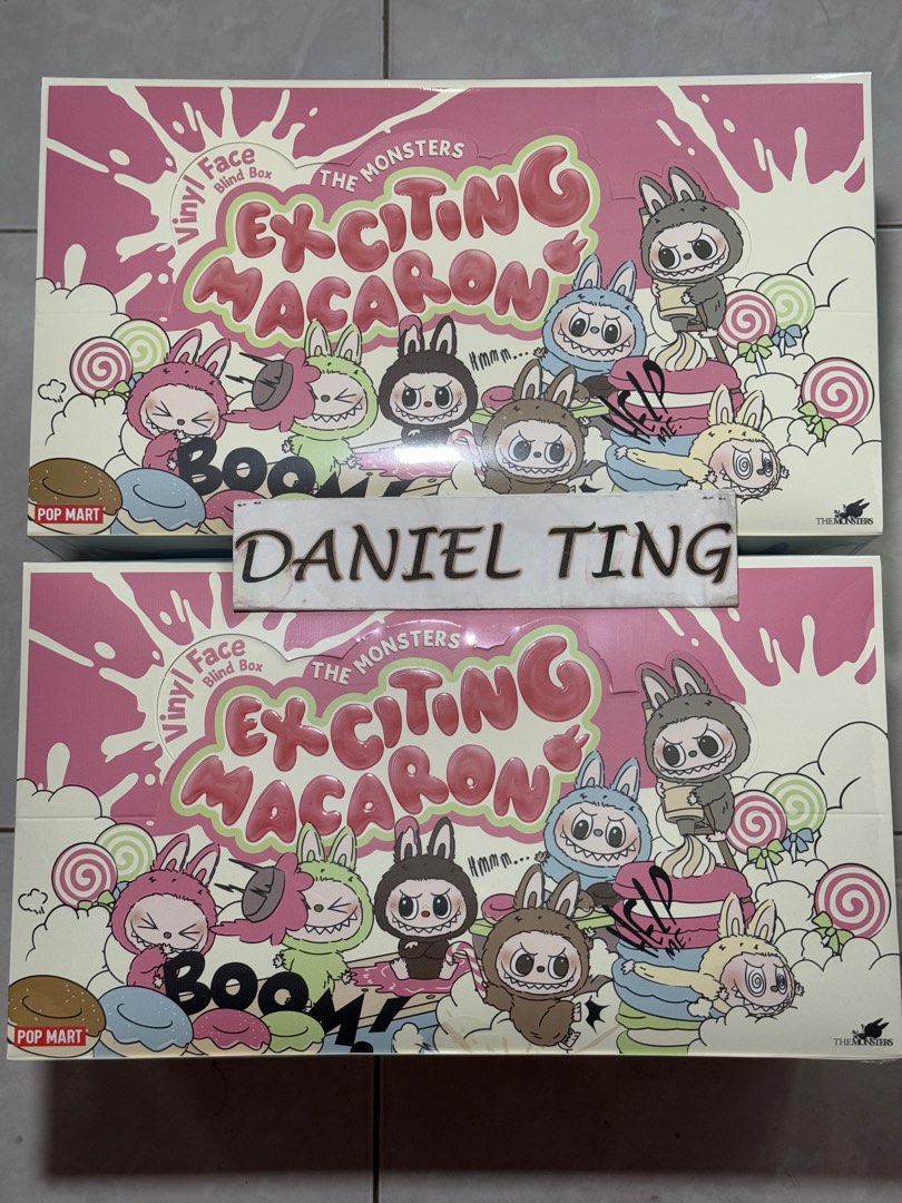 Original Labubu V1 Exciting Macaroon (Full Set) (Possible Contain ...