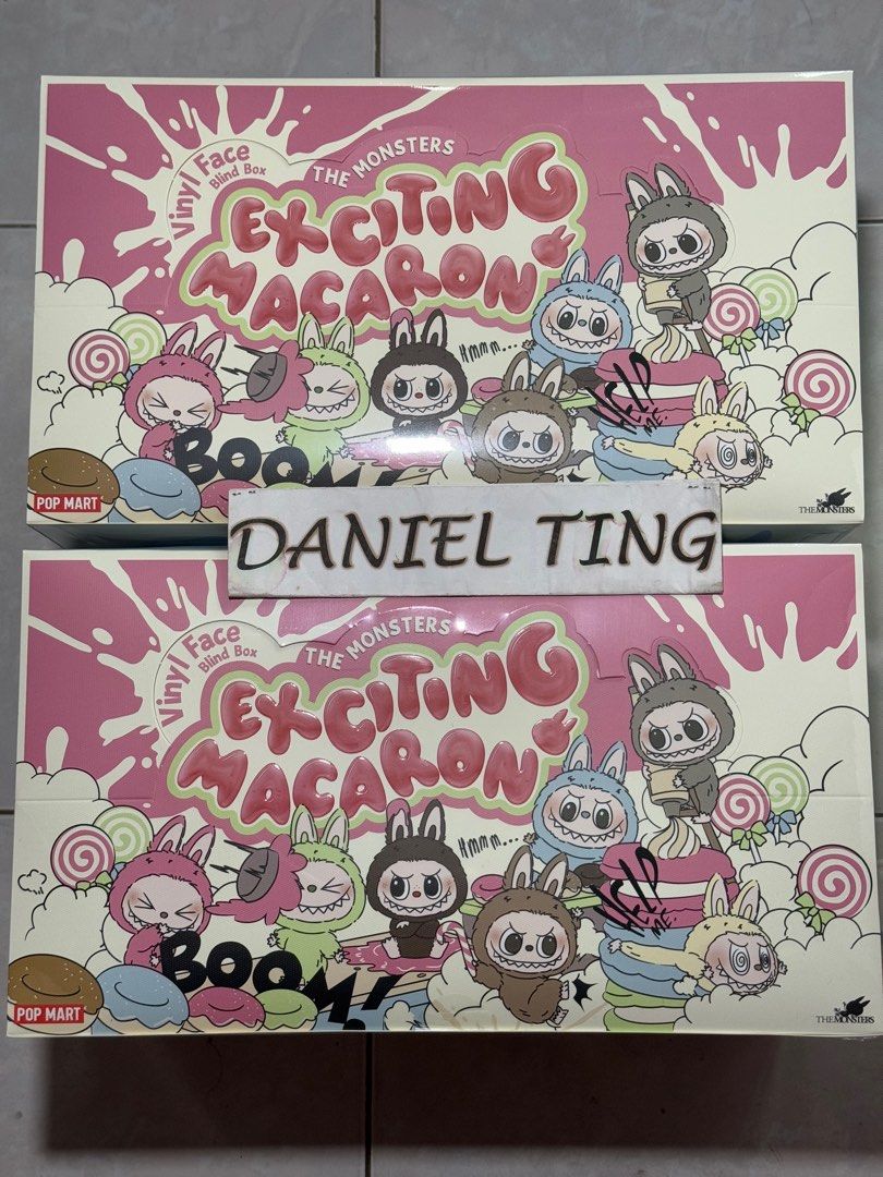 Original Labubu V1 Exciting Macaroon (Full Set) (Possible Contain ...