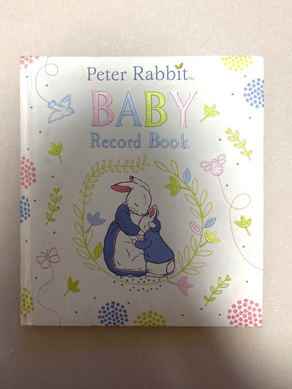 Peter Rabbit Baby Record Book, Hobbies & Toys, Stationary & Craft ...