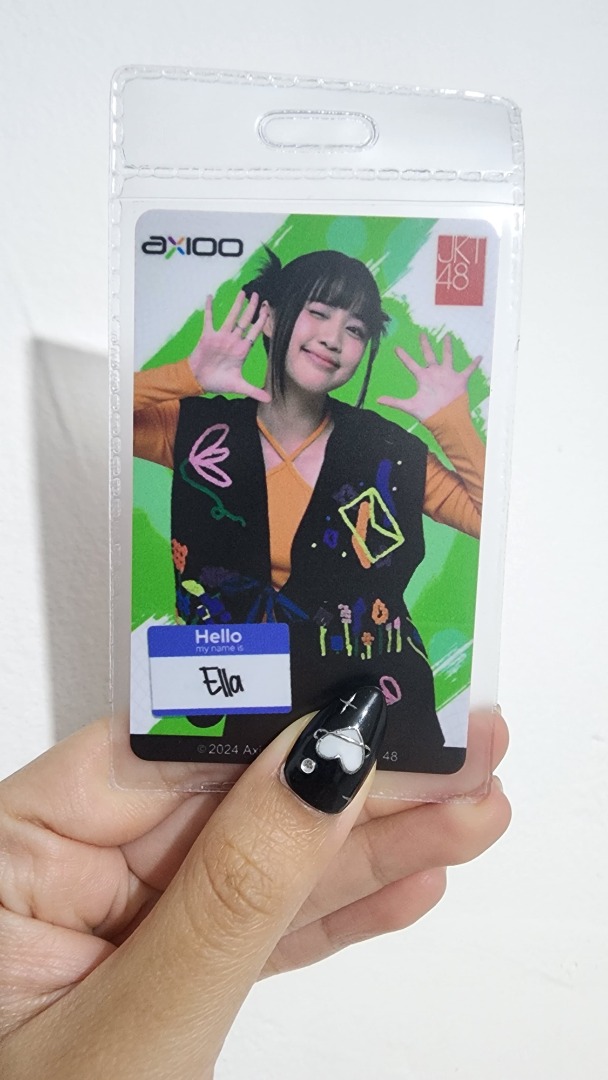 Photocard Axioo JKT48 Ella (FREE STICKER ALL MEMBER JKT48), Antik ...