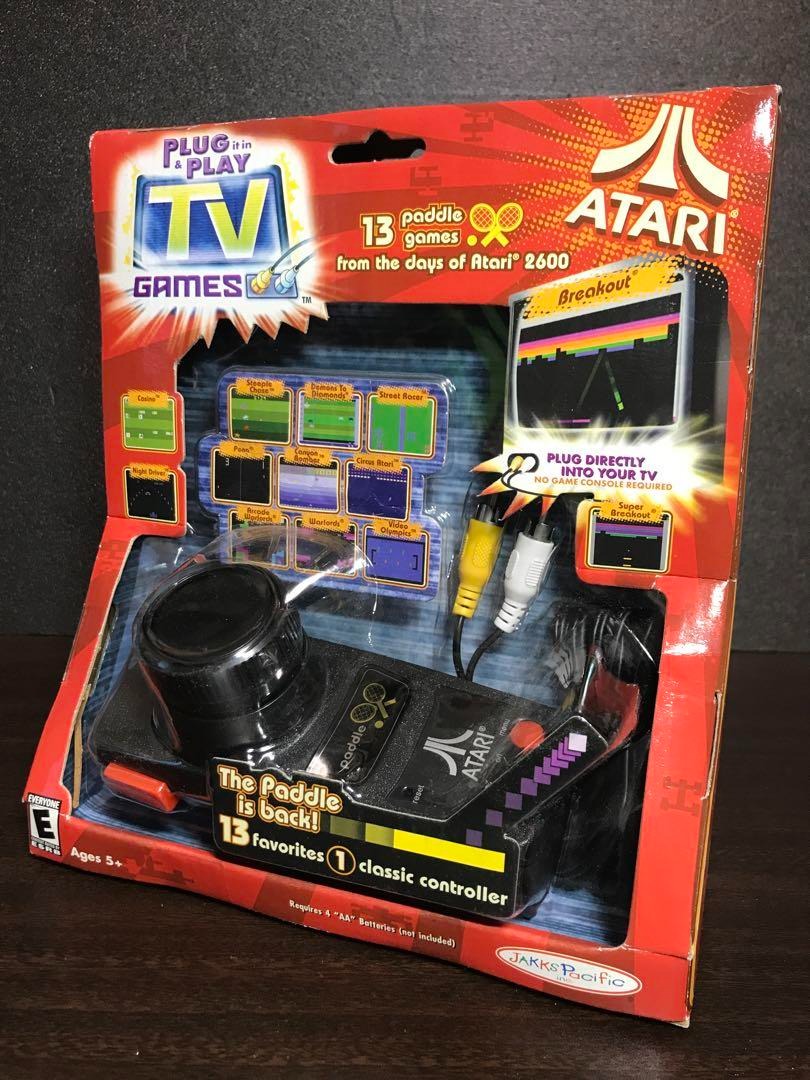Plug & Play TV Games Atari 2600 Unopened, Video Gaming, Video Game ...