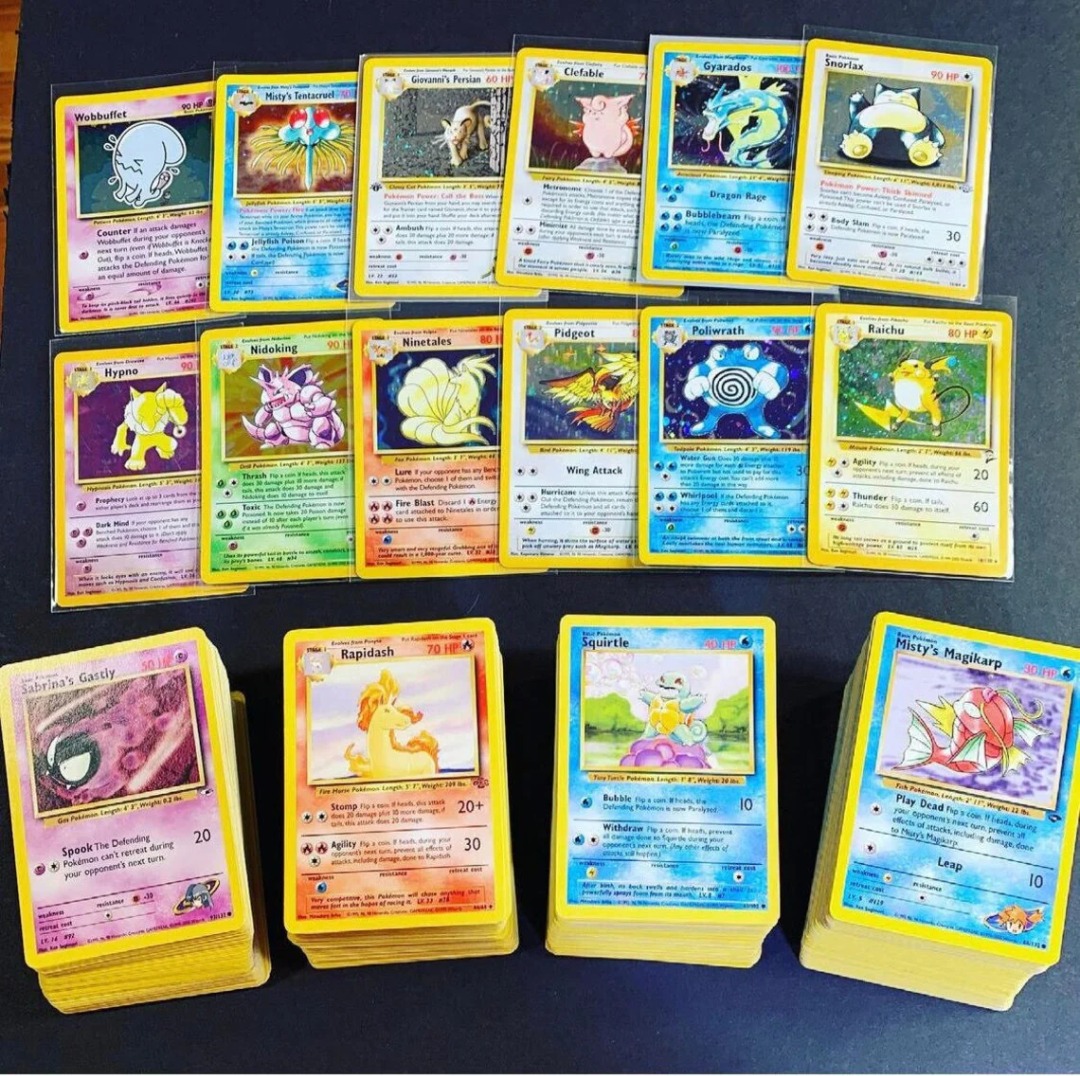 Pokemon TCG EX Era，WOTC Era Common/UnCommon/Rares non holos, Hobbies ...