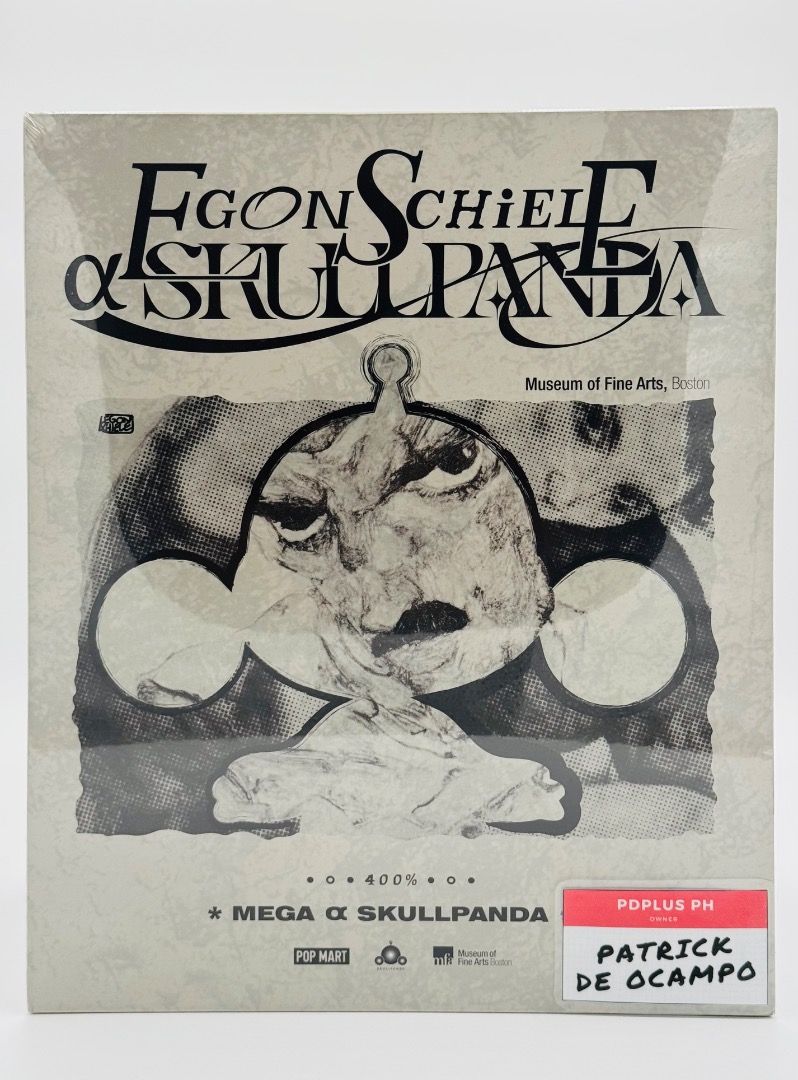 Pop Mart Skullpanda 400% - Egon Schiele, Hobbies & Toys, Toys & Games ...