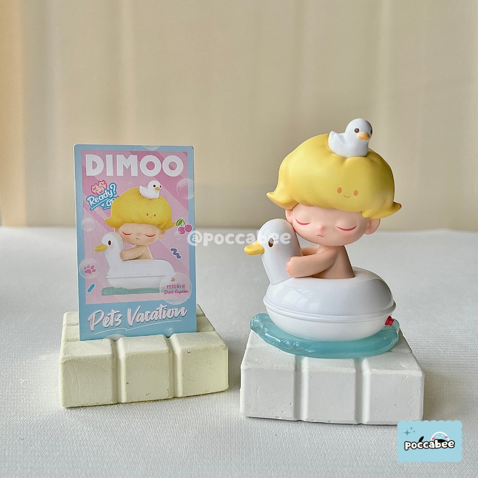 POPMART | [SELECTED] DIMOO PETS VACATION SERIES BLIND BOX DUCK CAPTAIN ...