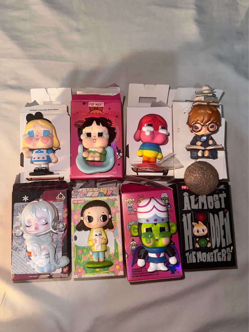 Popmart Figures, Hobbies & Toys, Toys & Games on Carousell