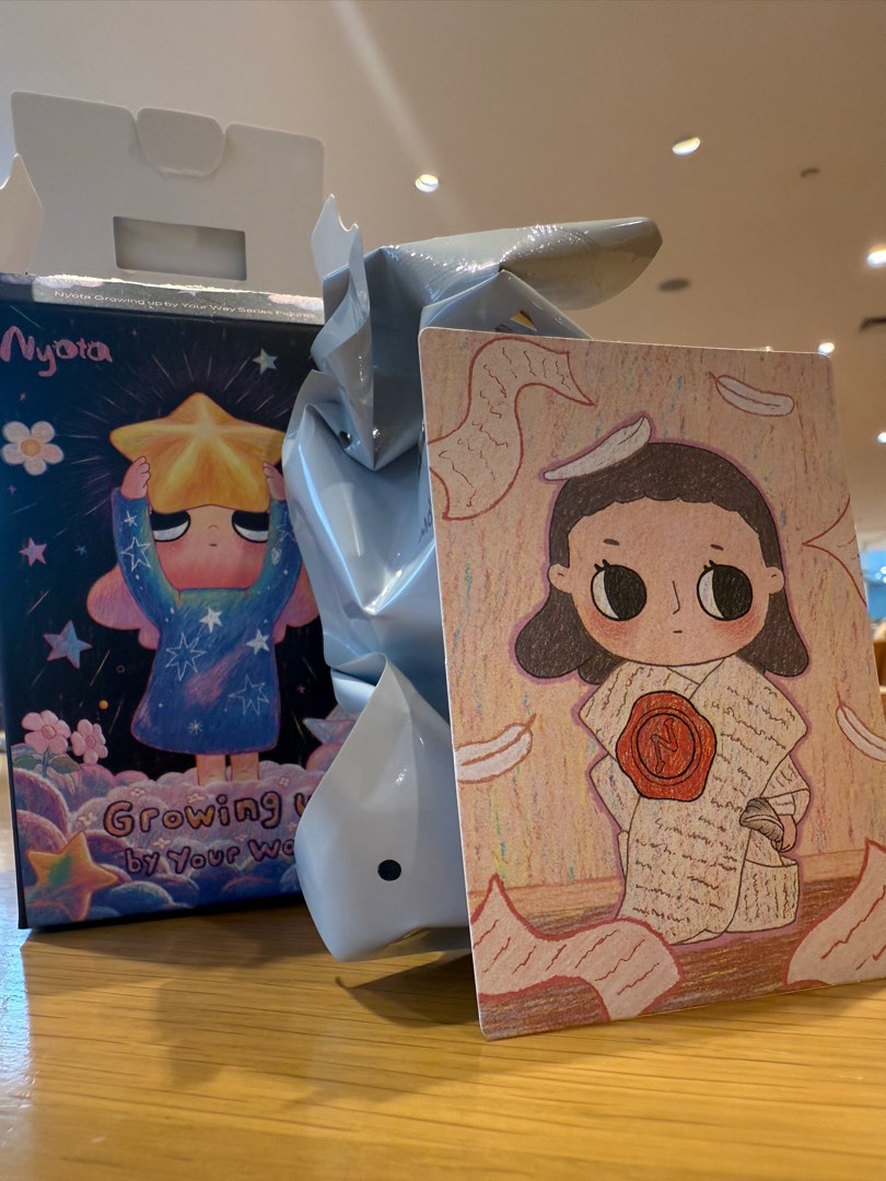 Popmart Nyota Growing up by your way series/ Poem, Hobbies & Toys, Toys ...