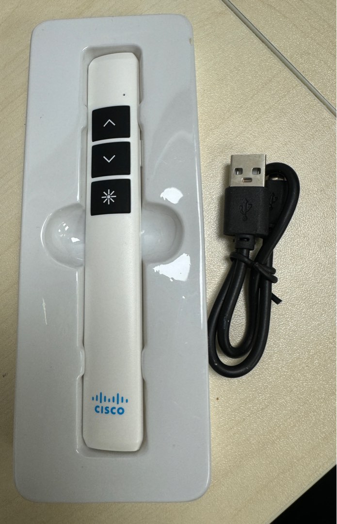 全新 Cisco Powepoint Wireless presenter with laser 無線鐳射簡報器 演講、教學、會議、展覽 ...
