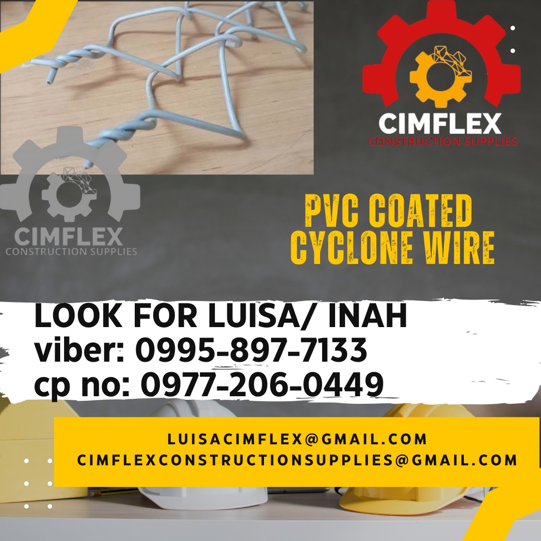 pvc coated cyclone wire, Commercial & Industrial, Construction Tools ...