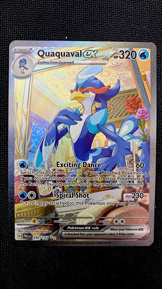Quaquaval ex - 260/193 - Special Illustration Rare - Pokemon Scarlet ...