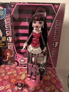 (READY TO SHIP)Monster High Draculocker Draculaura Playset, Hobbies ...