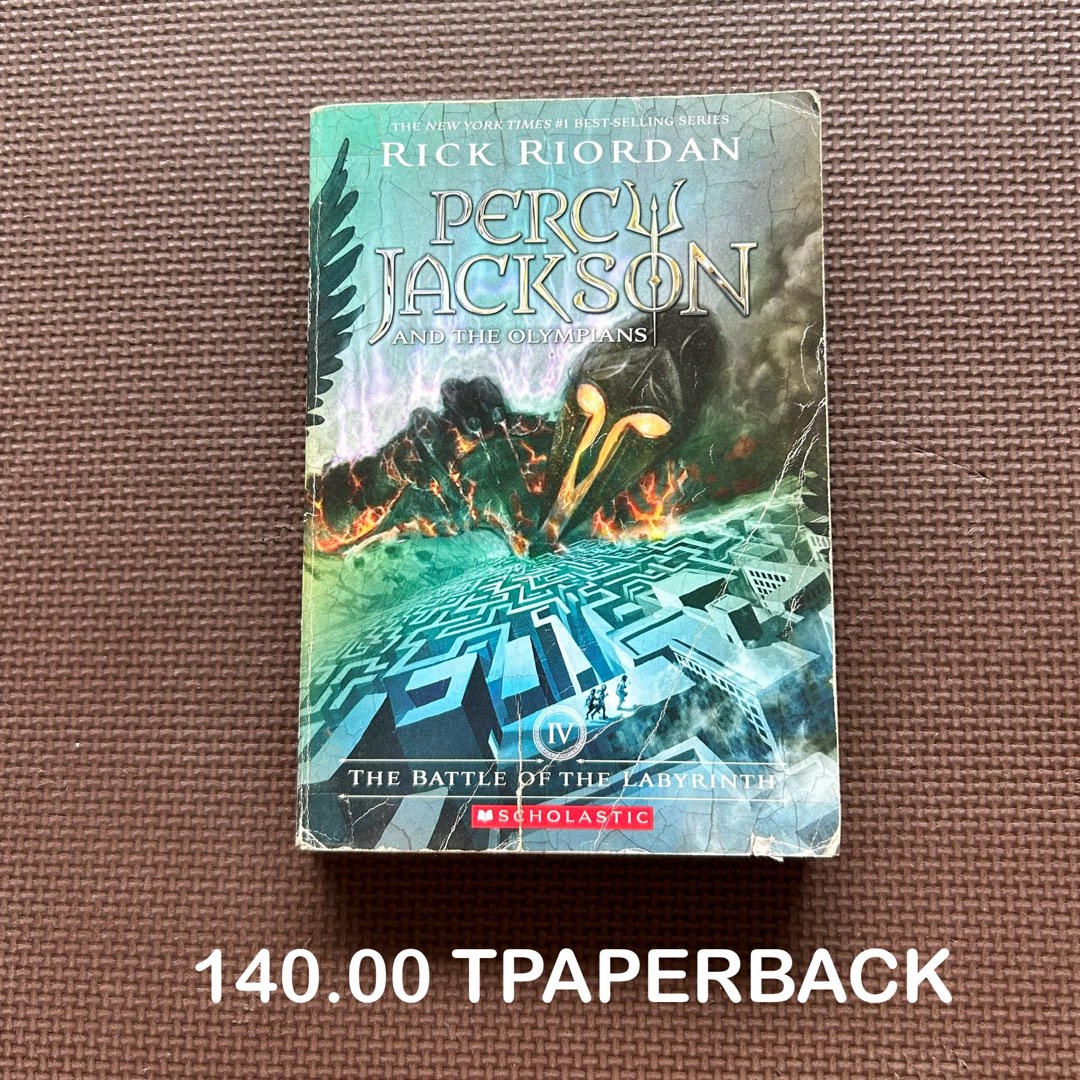 Rick Riordan - The Battle of the Labyrinth, Hobbies & Toys, Books ...