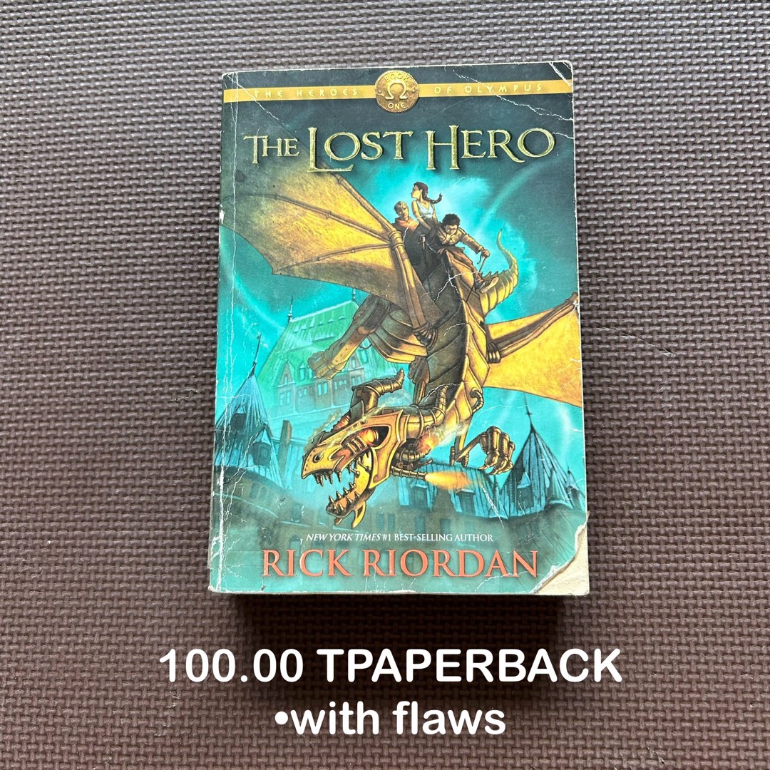 Rick Riordan - The Lost Hero, Hobbies & Toys, Books & Magazines ...