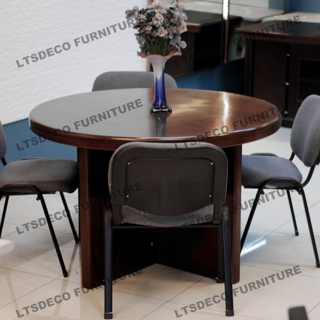 ROUND TABLE | OFFICE PARTITION | OFFICE FURNITURE, Furniture & Home ...