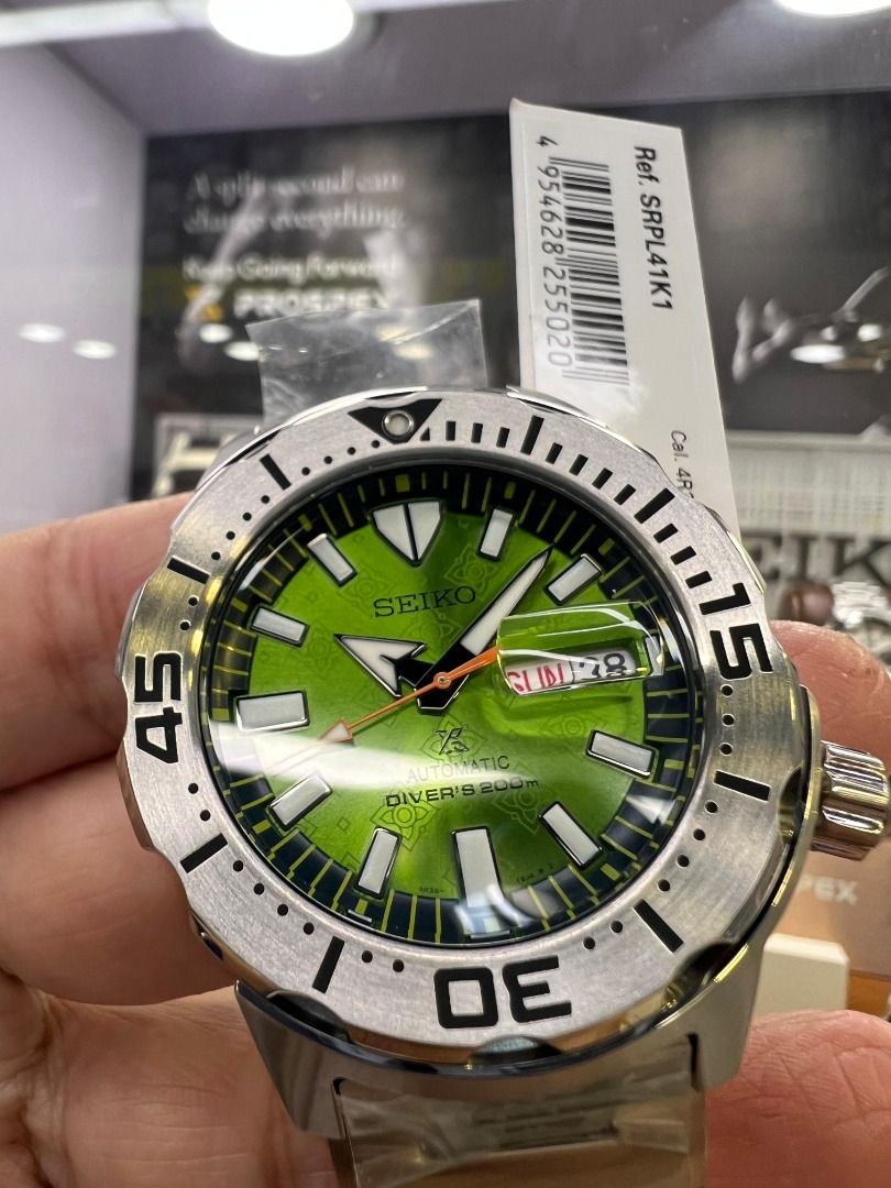 👉👉現貨發售👈👈SEIKO AUTOMATIC DIVER WATCH MONSTER THAILAND EXCLUSIVE LIMITED ...
