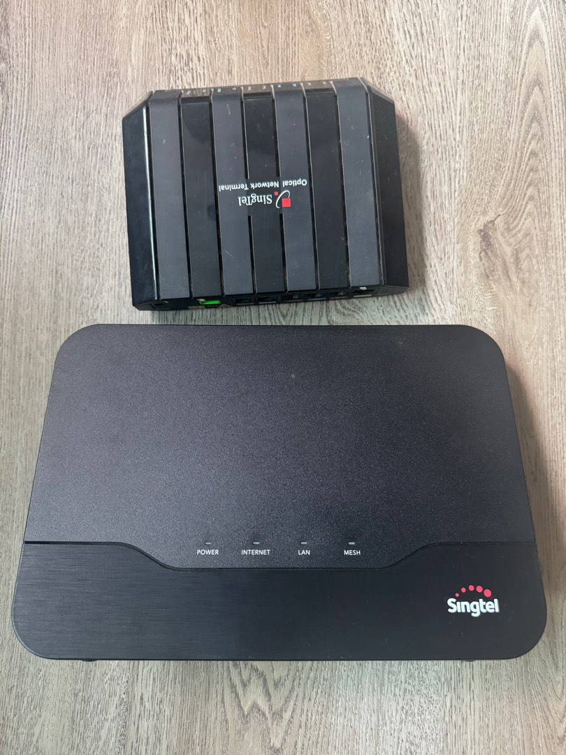 Singtel Mesh Router 5(G) + Optical ONT, Computers & Tech, Parts ...