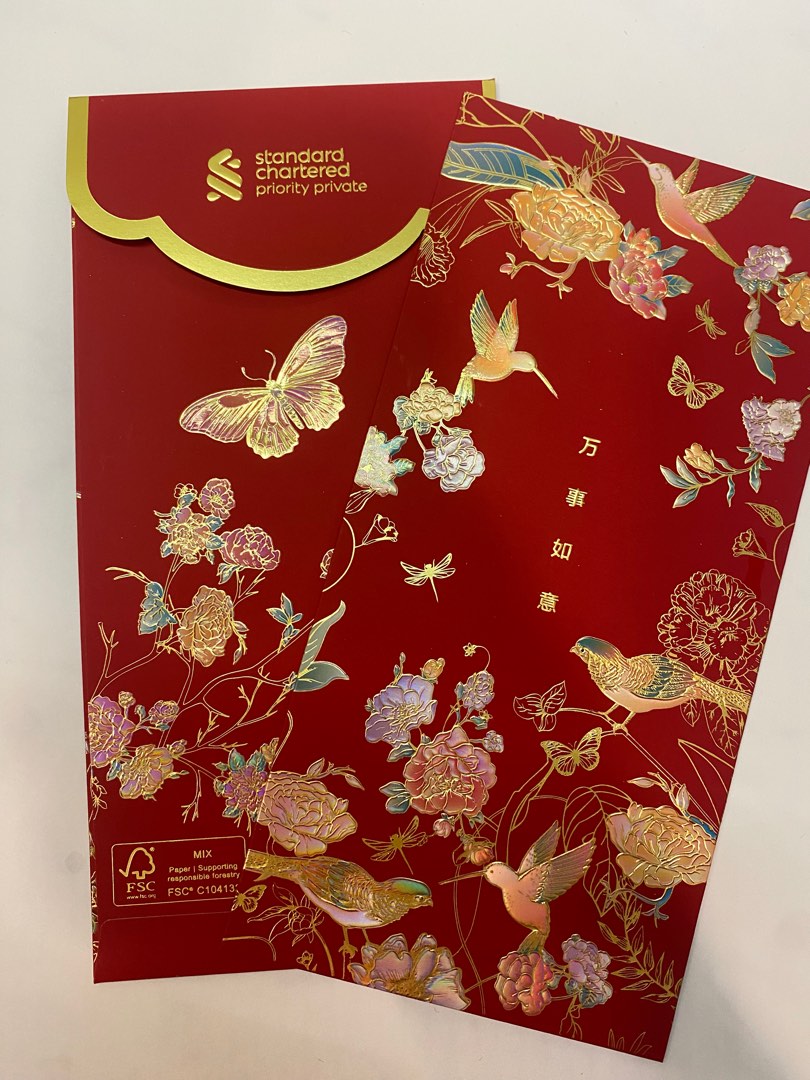 2025 Standard Chartered Priority Private Red Packet, Hobbies & Toys ...