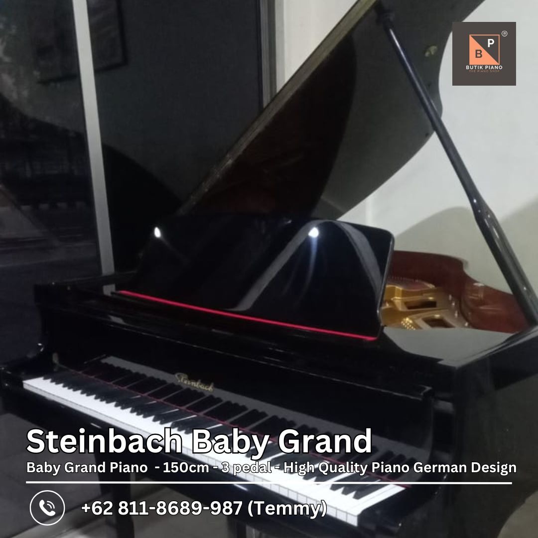 Steinbach Baby Grand Piano Lenght 150cm Compact Size for your Living ...