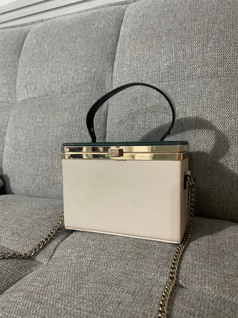 Structured Boxy Bag, Women's Fashion, Bags & Wallets, Shoulder Bags on ...