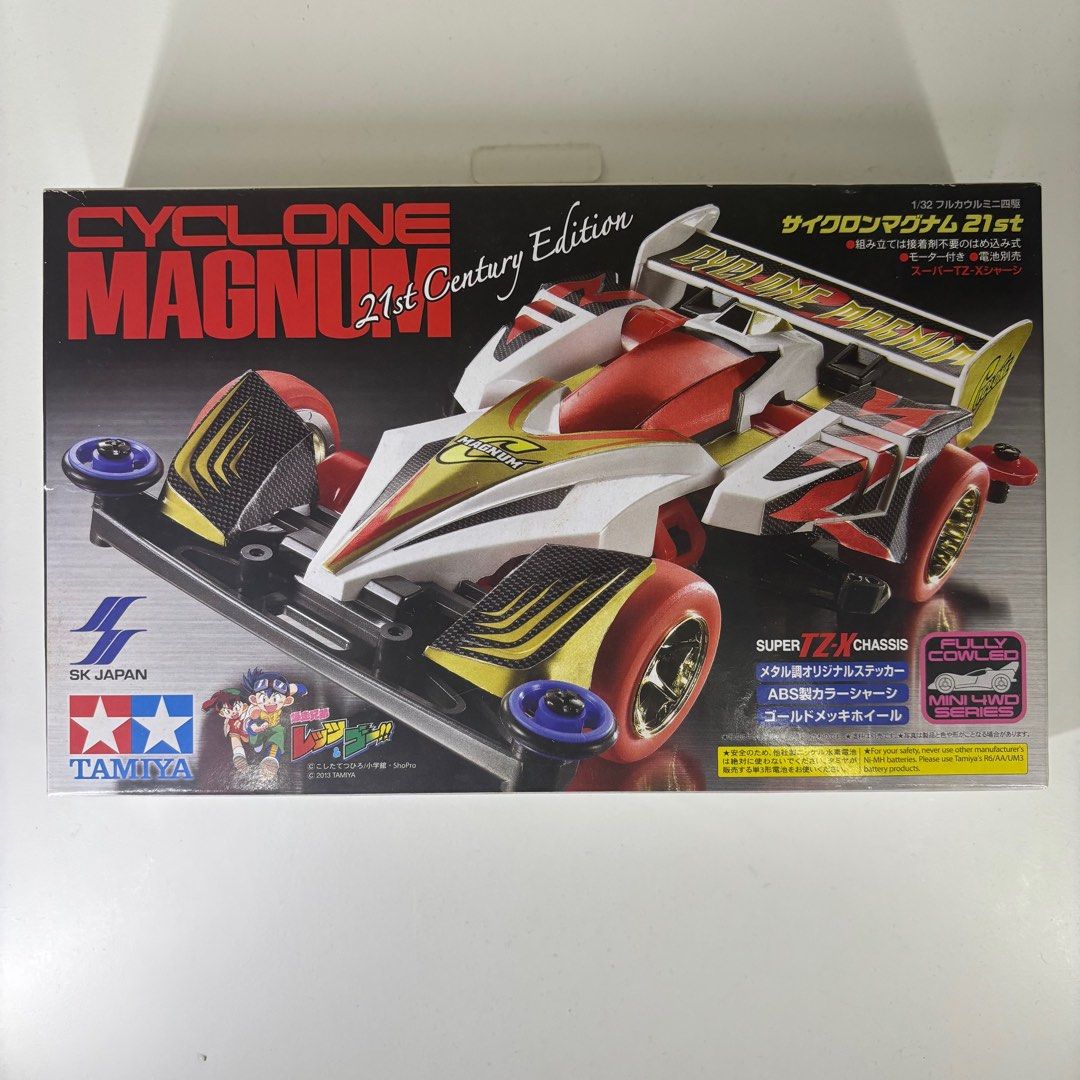 Tamiya Cyclone Magnum 21 Century Edition SK Japan TZX Chasis White ...