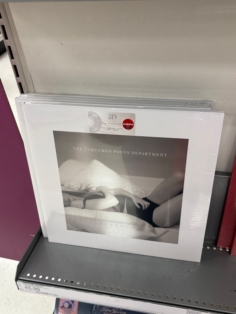 Taylor Swift TTPD The Manuscript Vinyl, Hobbies & Toys, Music & Media ...