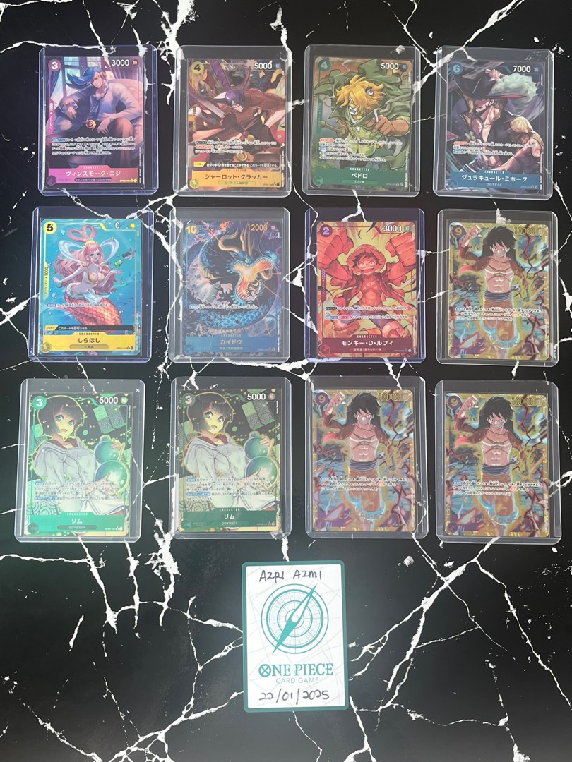 TCG One Piece, Hobbies & Toys, Collectibles & Memorabilia, Stamps & Prints on Carousell