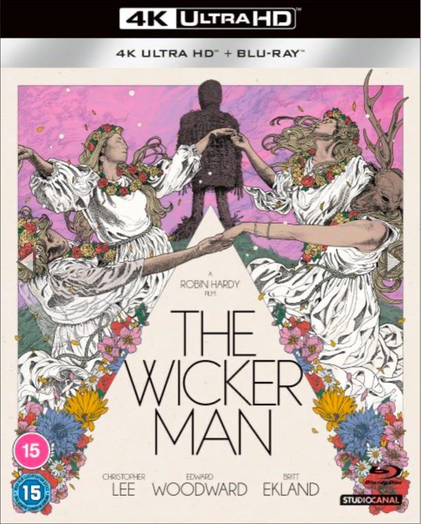 The Wicker Man 50th anniversary 4-disc edition (4K UHD), Hobbies & Toys ...