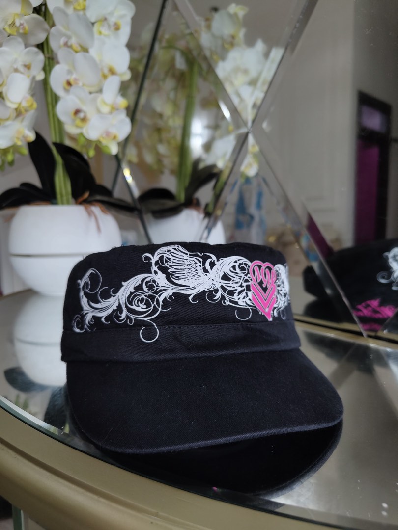 Topi original metal mulisha rare vintage, Fesyen Pria, Aksesoris, Topi ...