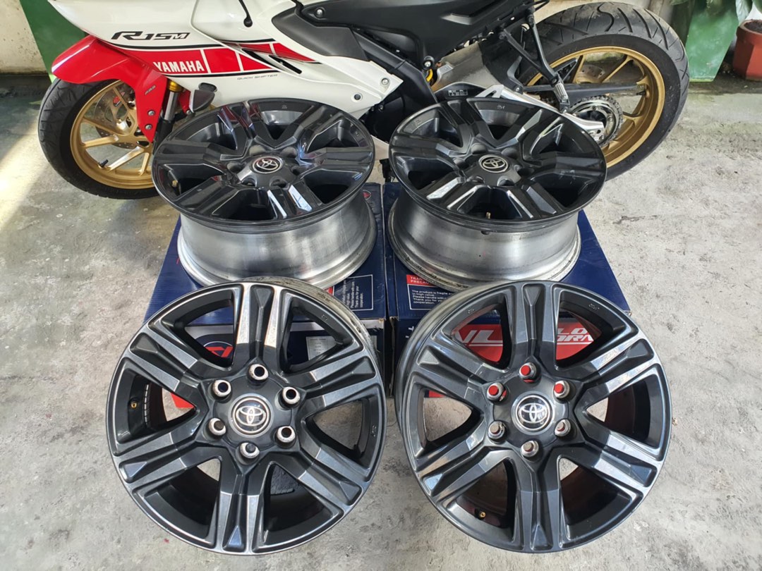 TOYOTA MAGS R17, Car Parts & Accessories, Mags and Tires on Carousell