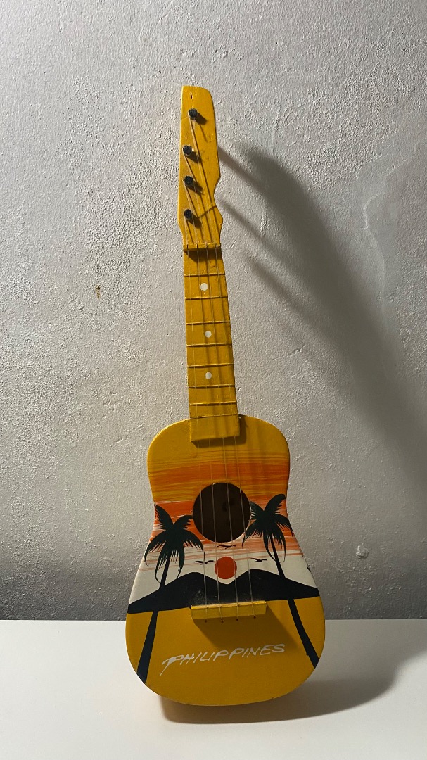 Ukulele: Yellow Philippine Beach Design, Hobbies & Toys, Music & Media ...