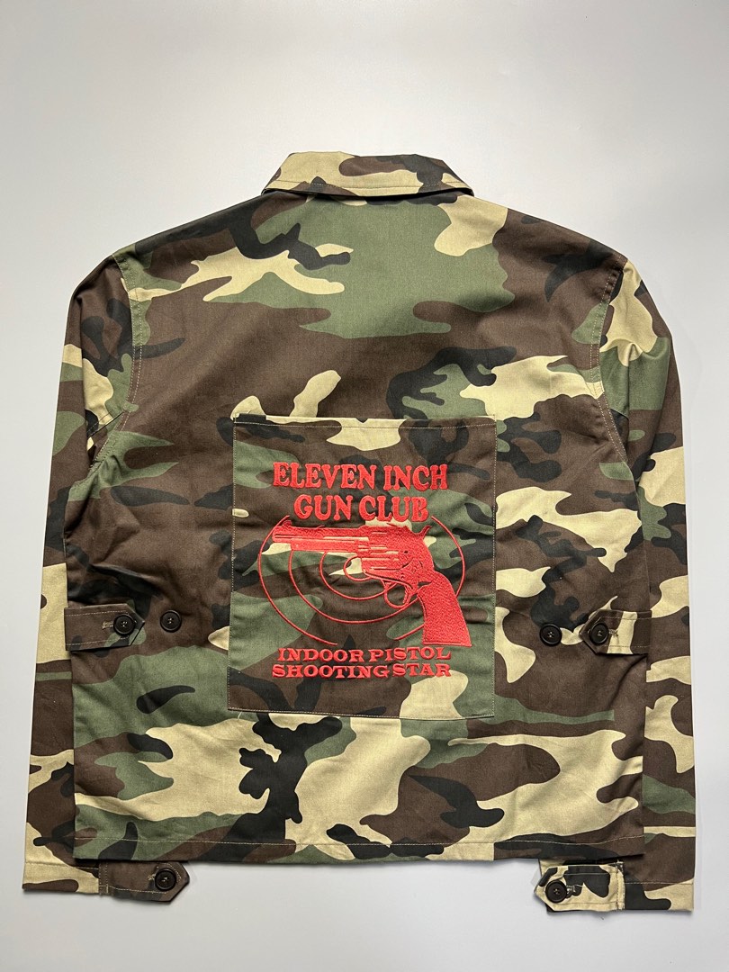 Vetements Eleven Inch Gun Club Camo Jacket, Men's Fashion, Coats ...