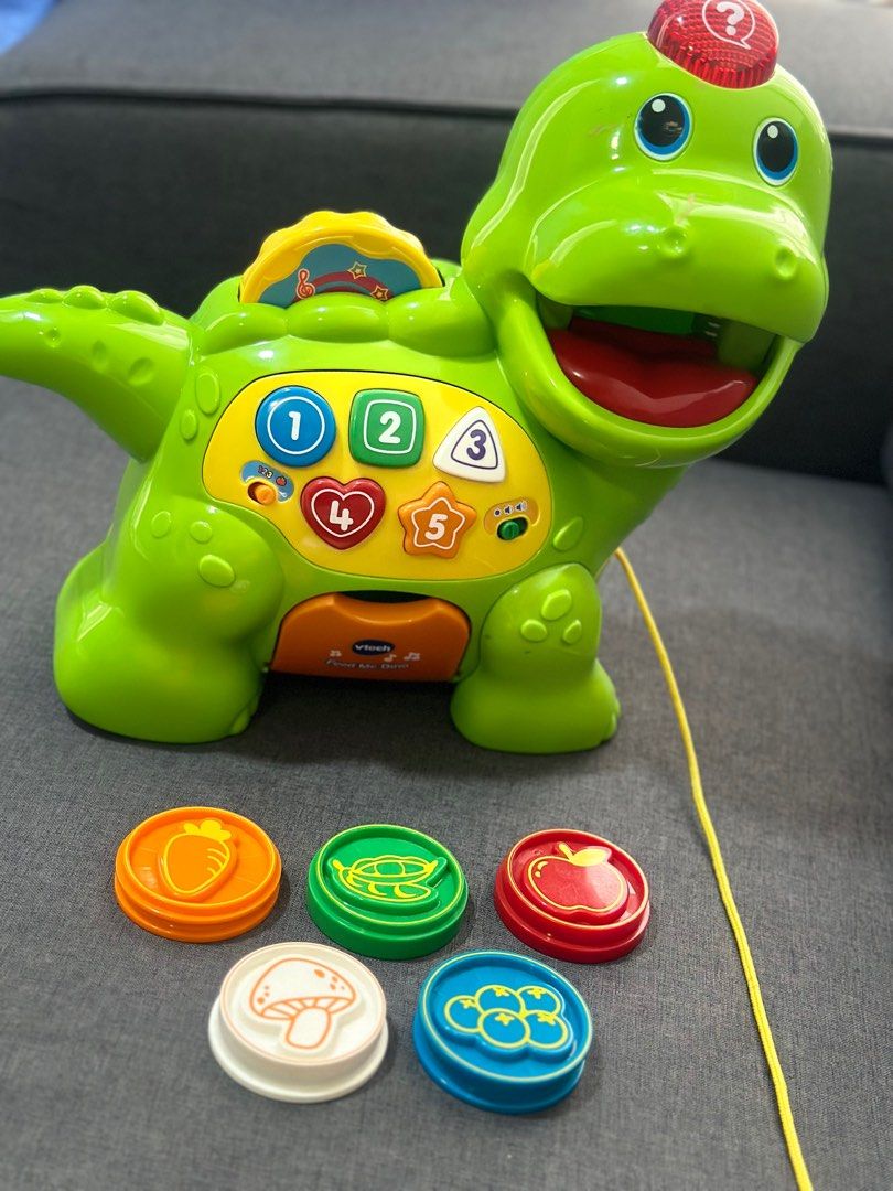 Vtech Feed Me Dino | Learn Numbers , Counting , Shapes , Foods ...