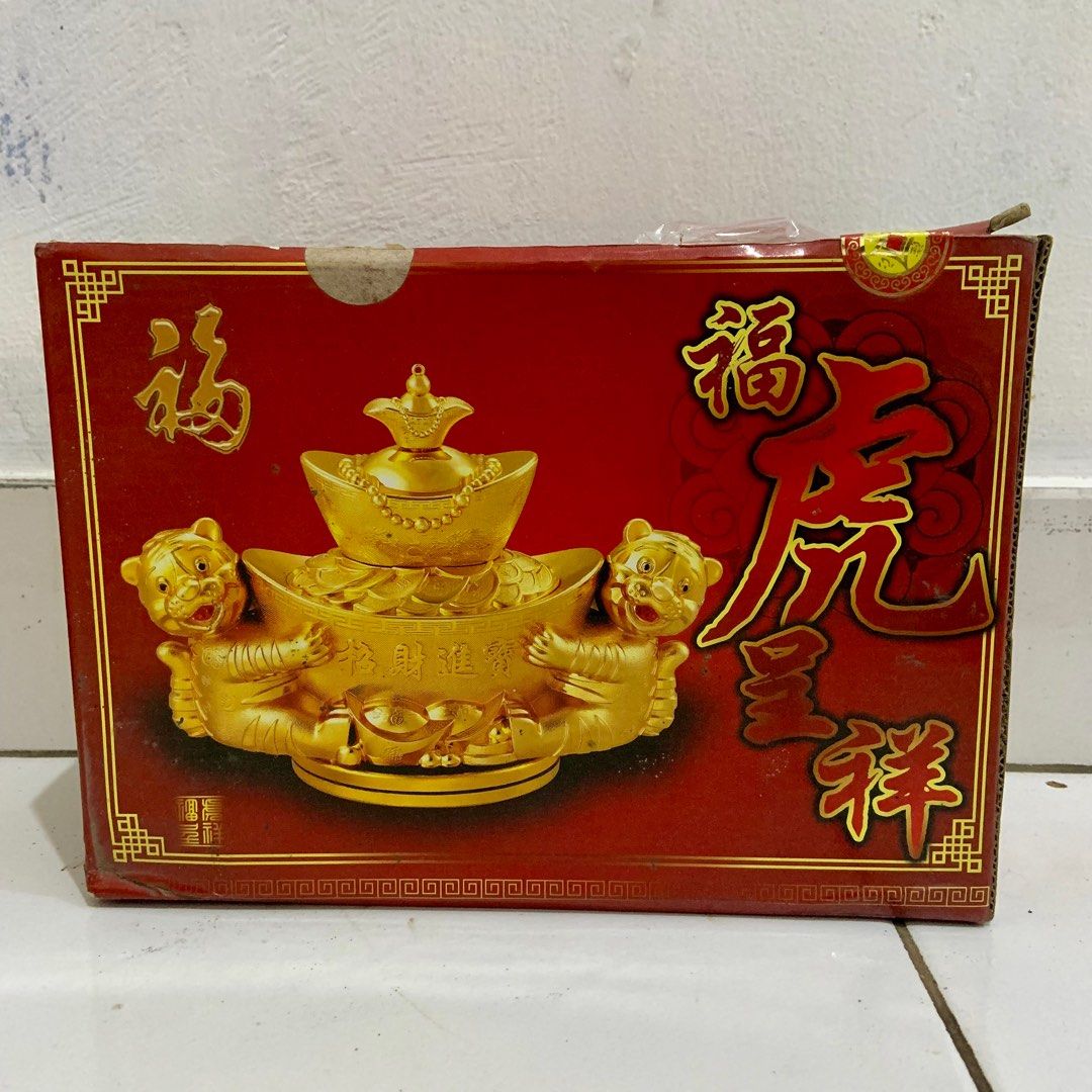 Wadah Kotak Tempat Permen Imlek Besar Terbaru 2025 Pajangan Dekorasi ...