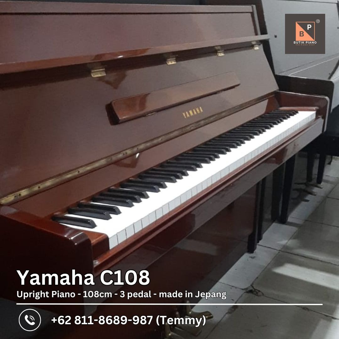 Yamaha C108 Built Up Japan, Musik & Media, Alat di Carousell
