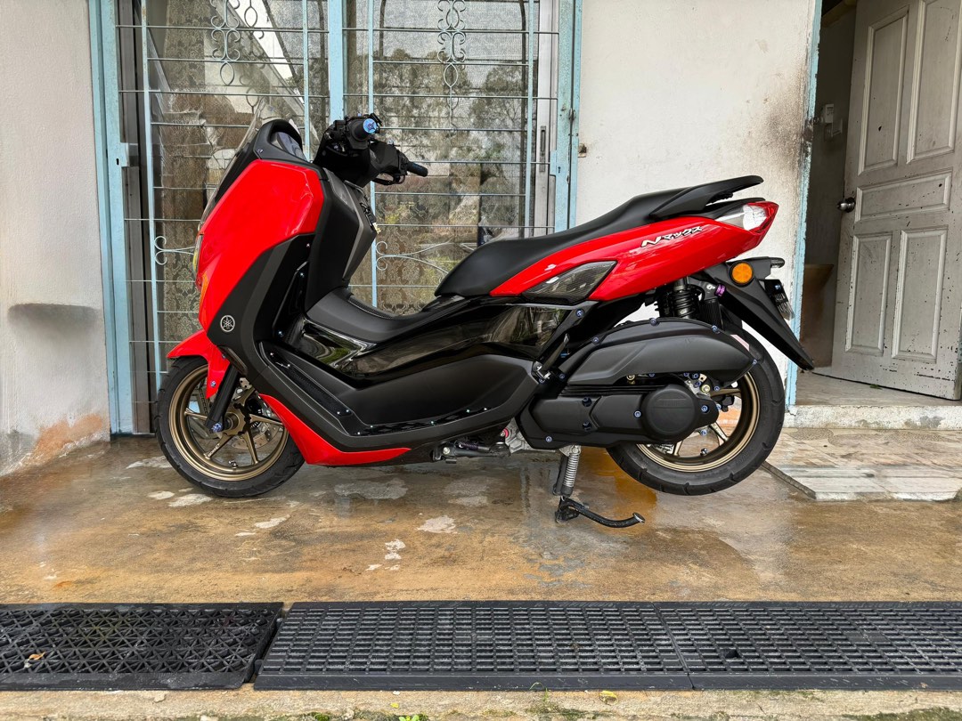 Yamaha NMAX 2022 Low Milleage Fully loaded, Motorbikes on Carousell