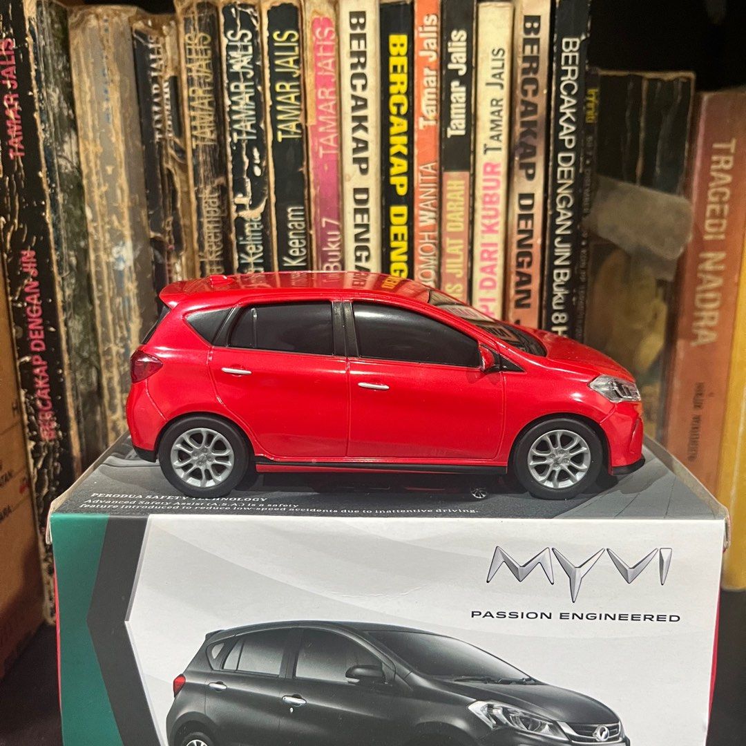 1:36 Perodua Myvi Gen 3 Prefacelift Car Miniature With ASA Model ...