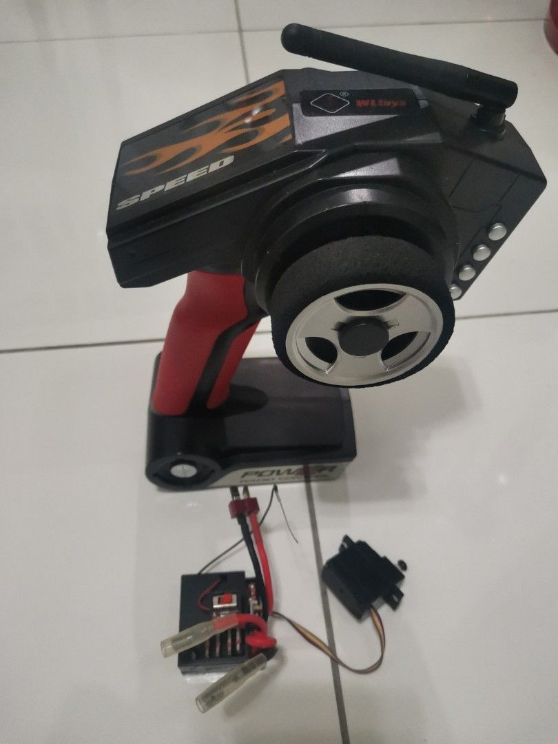 2.4Ghz RC controller + Speed controller and servo, Hobbies & Toys, Toys ...