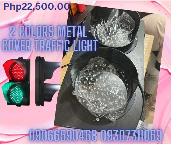 2 colors traffic light metal cover red and green, Furniture & Home ...