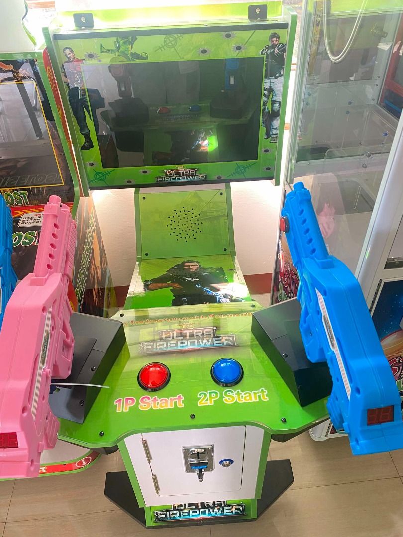 42" Ultra FirePower, Three in One Shooting Machine Arcade Shooting Gun ...