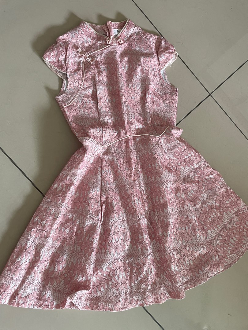 旗袍 Cheongsam CNY dress, Women's Fashion, Dresses & Sets, Traditional ...