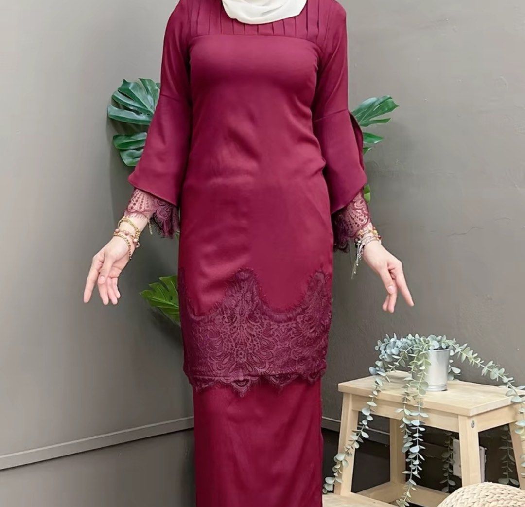 Ain Norie, Wanzar, kurung baju raya 2025, hijabistahub, qiszar ...