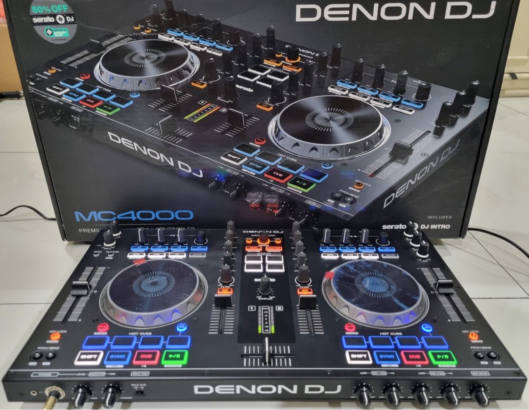 Alat DJ Denon MC4000 Fullset Box Controller DJ Denon Like Pioneer DJ ...