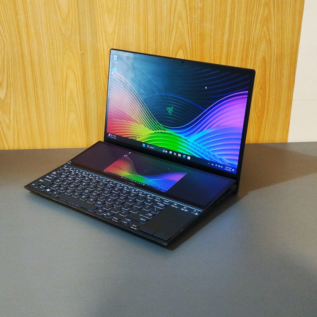 ASUS ZenBook core i5 11th gen 16RAM 512 SSD backlight keyboard touch ...