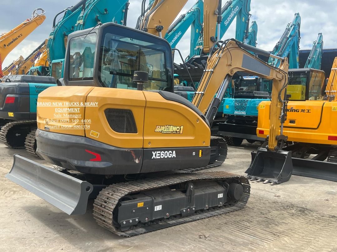 Backhoe Excavator .25cbm XCMG XE60GA 6tons Yanmar engine, Special ...