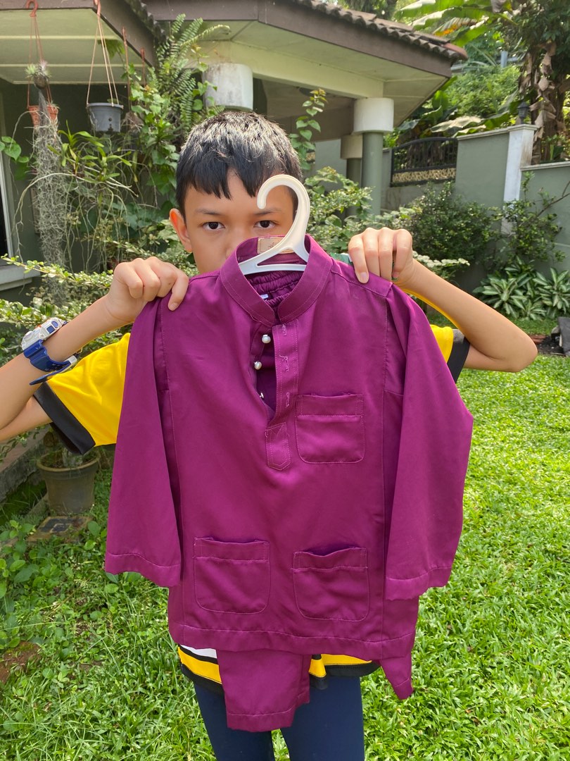 Baju Melayu Sepasang Jakel 3-4y, Babies & Kids, Babies & Kids Fashion ...