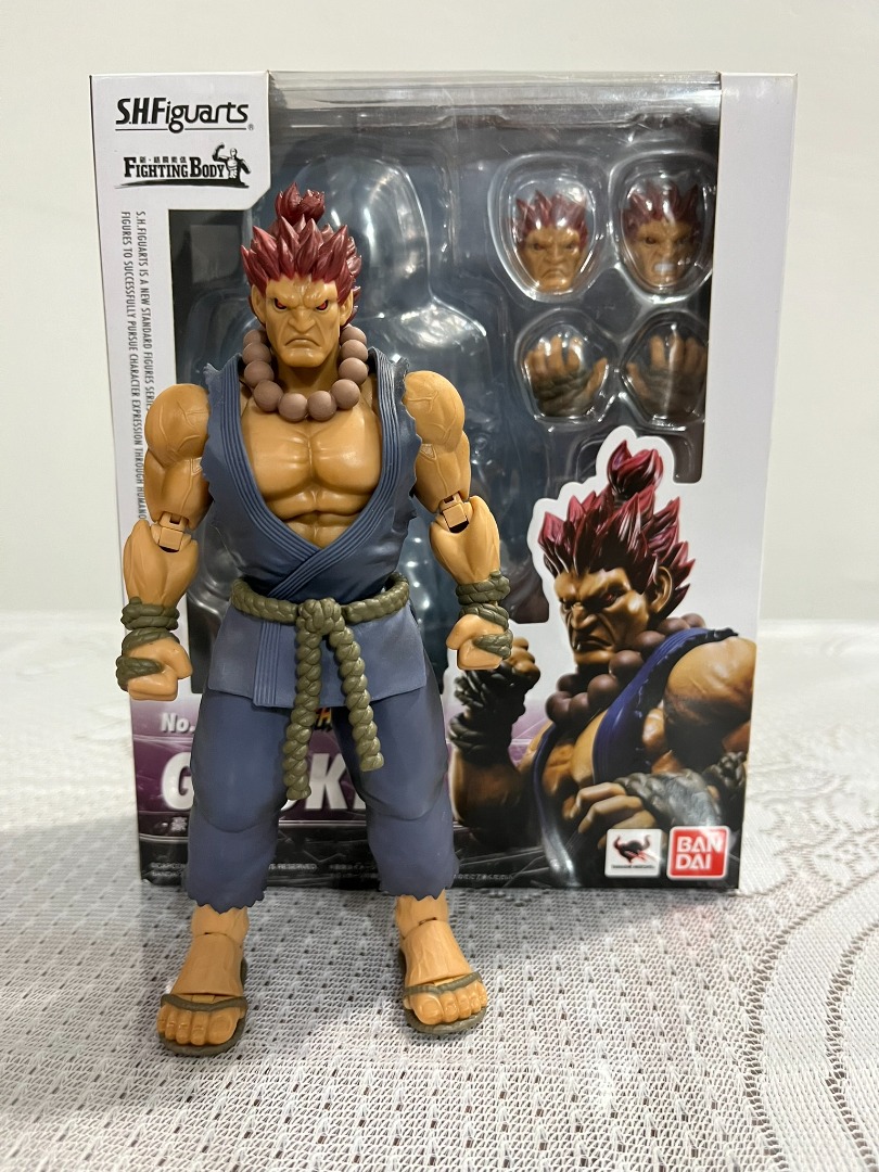 Bandai SHF S.H.Figuarts Street Fighter Gouki Akuma BIB, Hobbies & Toys, Toys & Games on Carousell