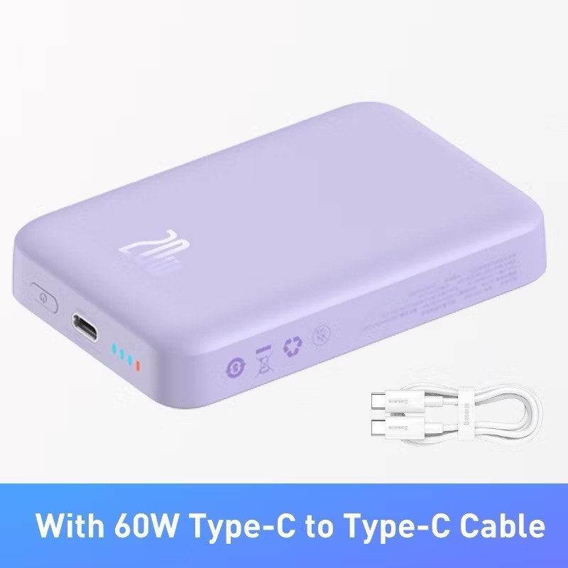 Baseus Power Bank 10000mAh Magnetic Wireless Fast Charge, Mobile Phones ...