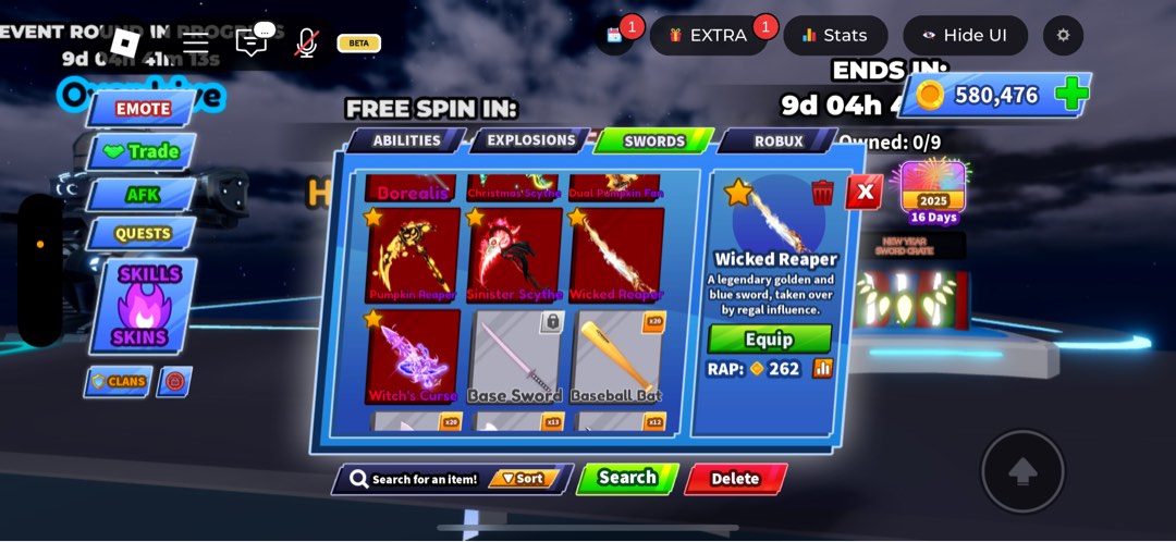 Blade Ball (Wicked Reaper), Video Gaming, Video Games, Others on Carousell