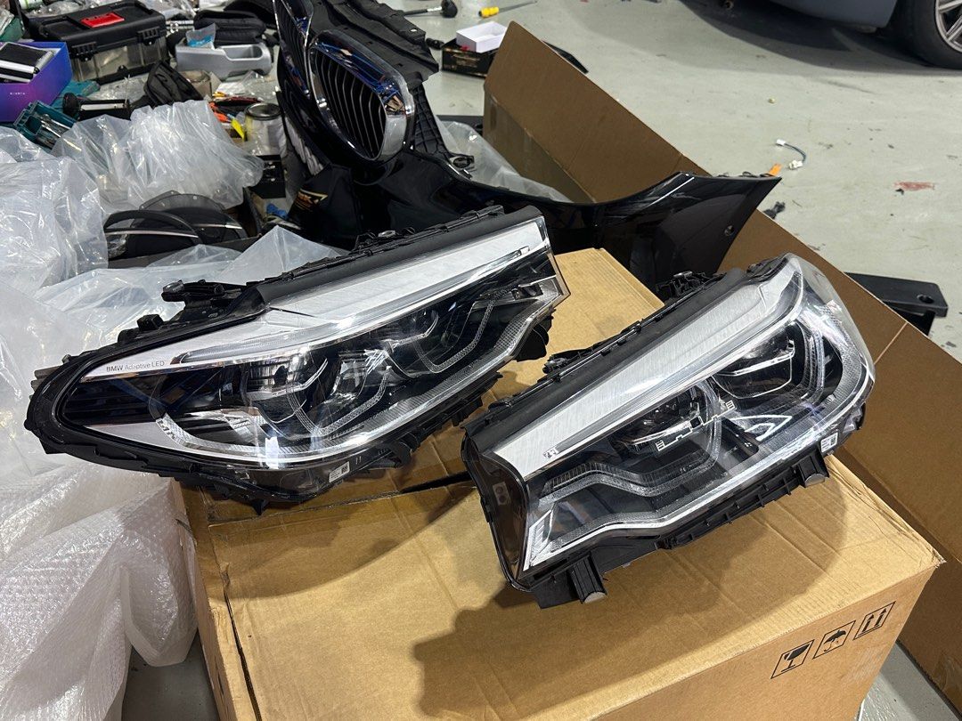 BMW G30 Pre LCI Adaptive LED headlight, Auto Accessories on Carousell